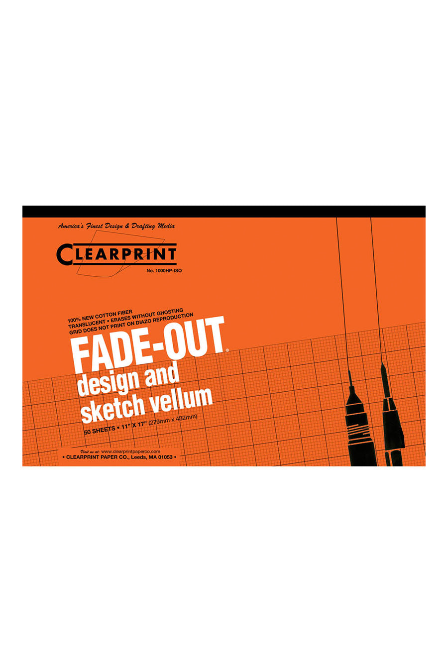 1000HP-ISO 11x17 50 Sheet 30 Degree Isometric – Chartpak Factory Store