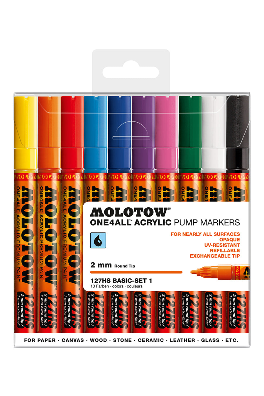 ONE4ALL 2mm 10pc Basic Set 1 – Chartpak Factory Store