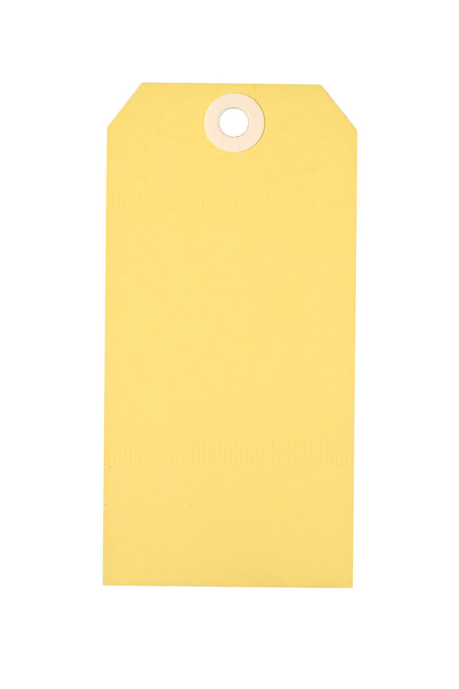 #5, 4-3/4" x 2-3/8", Plain CSU Yellow Shipping Tags, 1000/Bx – Chartpak ...