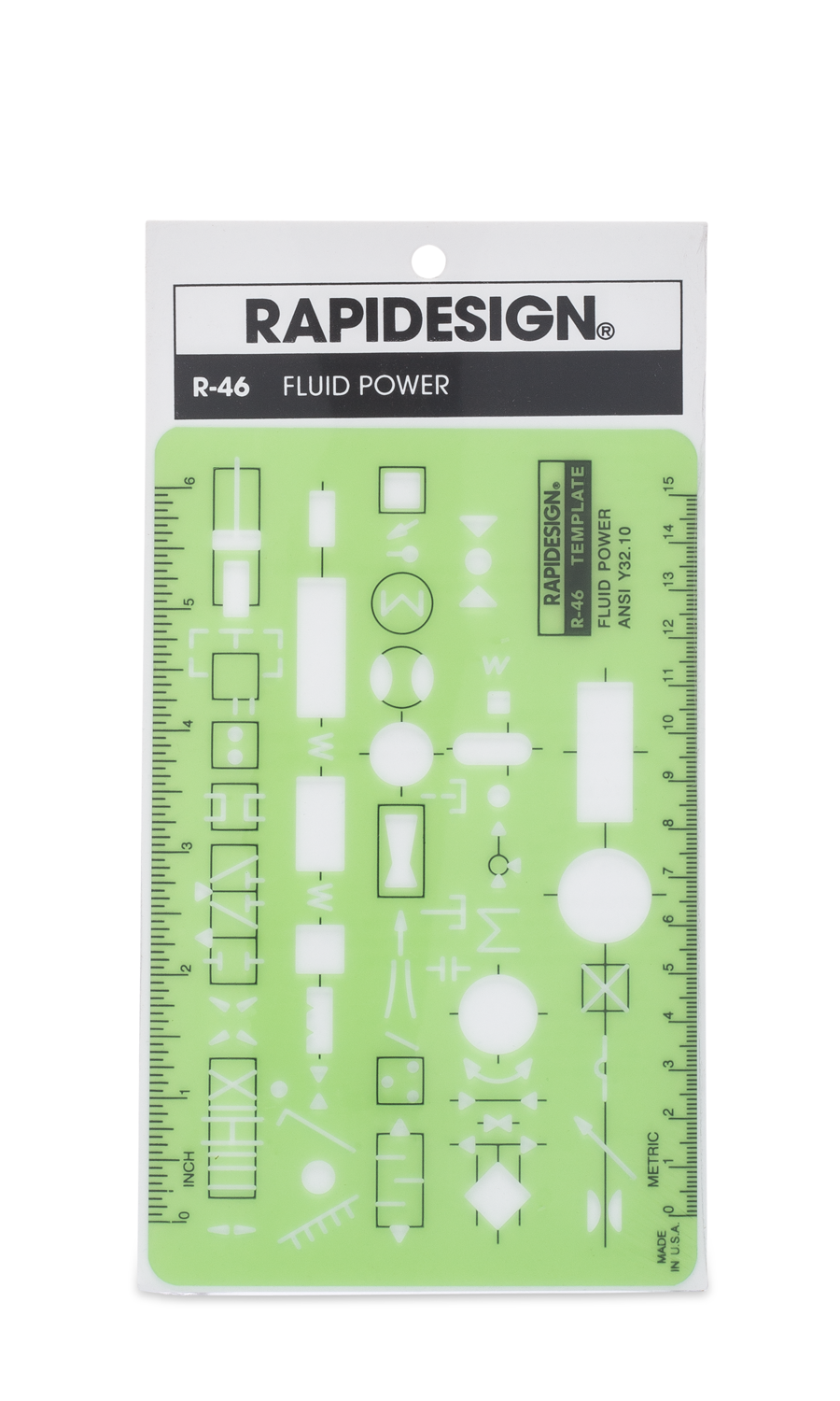 Rapidesign® Fluid Power Template – Chartpak Factory Store